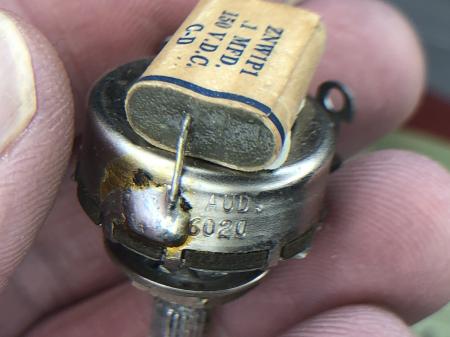 1960 Fender Stratocaster Tone Pot With CAP