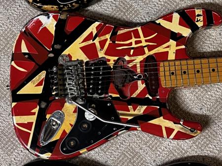 EVH 1980 KRAMER Frankenstein Heavy Relic Built Just Like Eddie